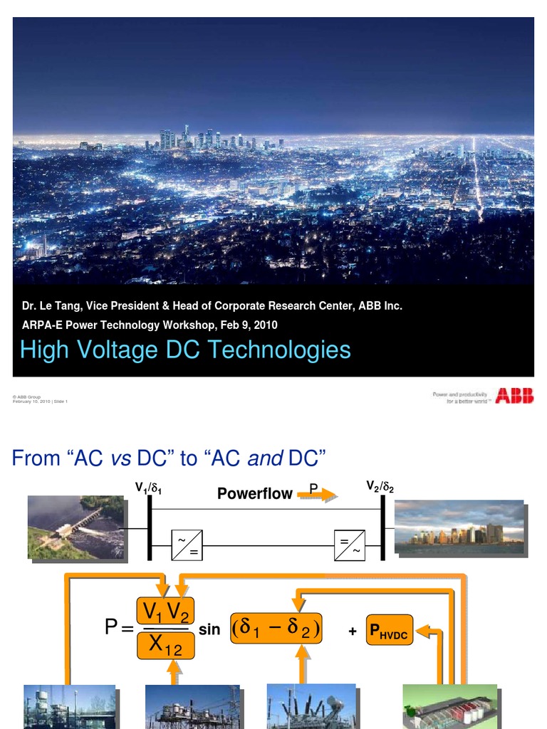 Abb HVDC | PDF | High Voltage Direct Current | Electric Power Transmission