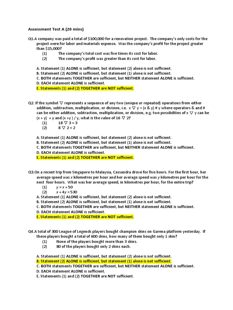 GMAT English | PDF