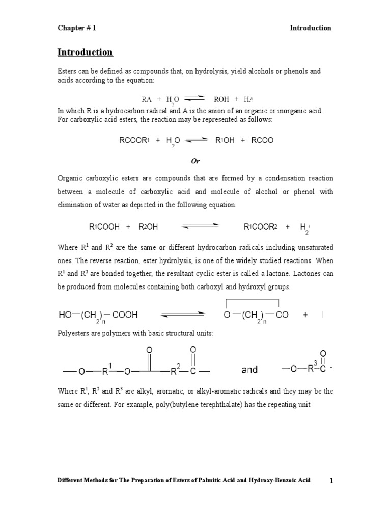 Introduction | PDF | Ester | Ethanol