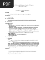 Detailed Lesson Plan Sanhi at Bunga | PDF