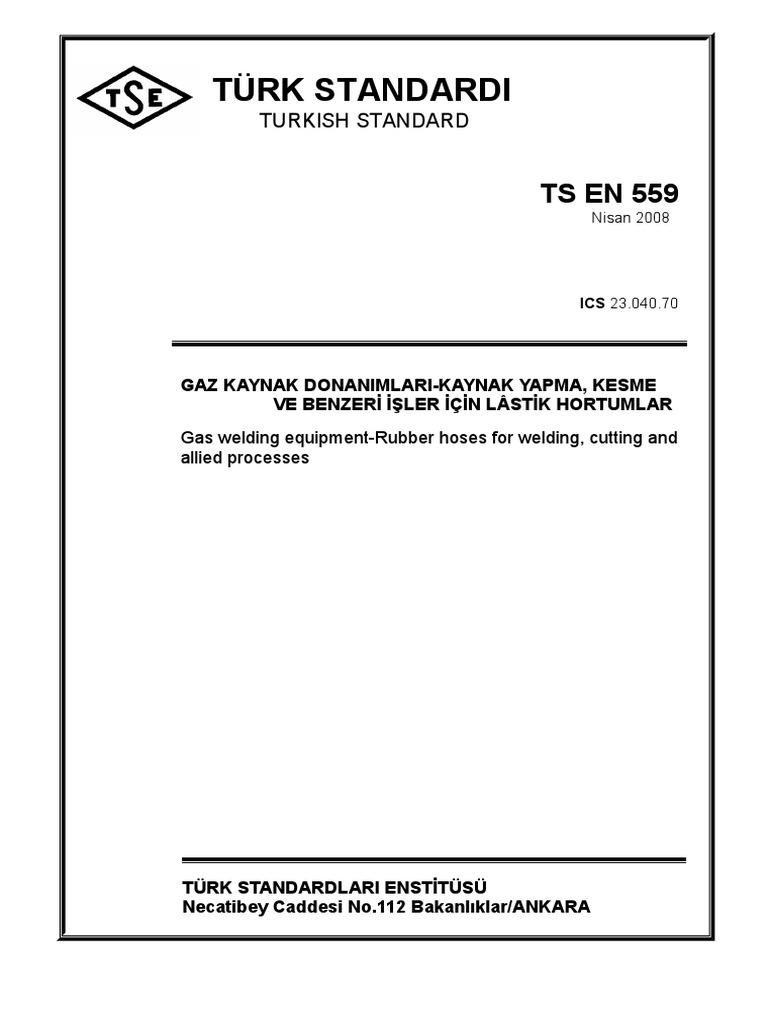 TS en 559 | PDF