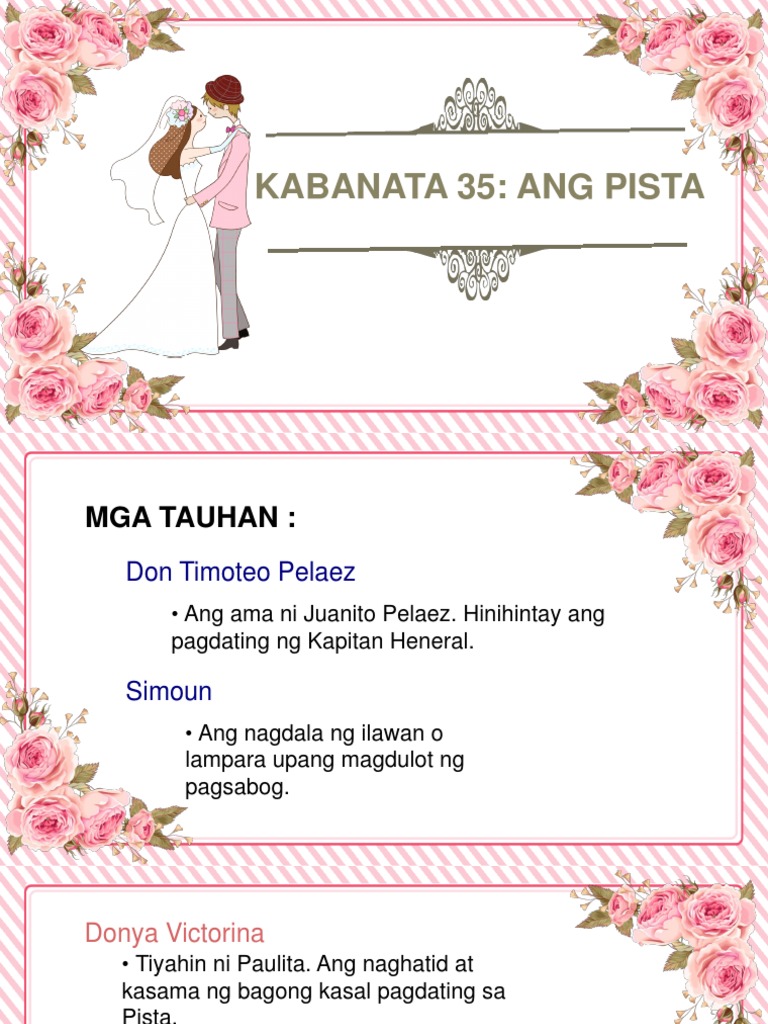 KABANATA 35 - ANG Piging | PDF