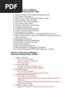 SHO Sample Questions | PDF | Occupational Safety And Health | Personal ...