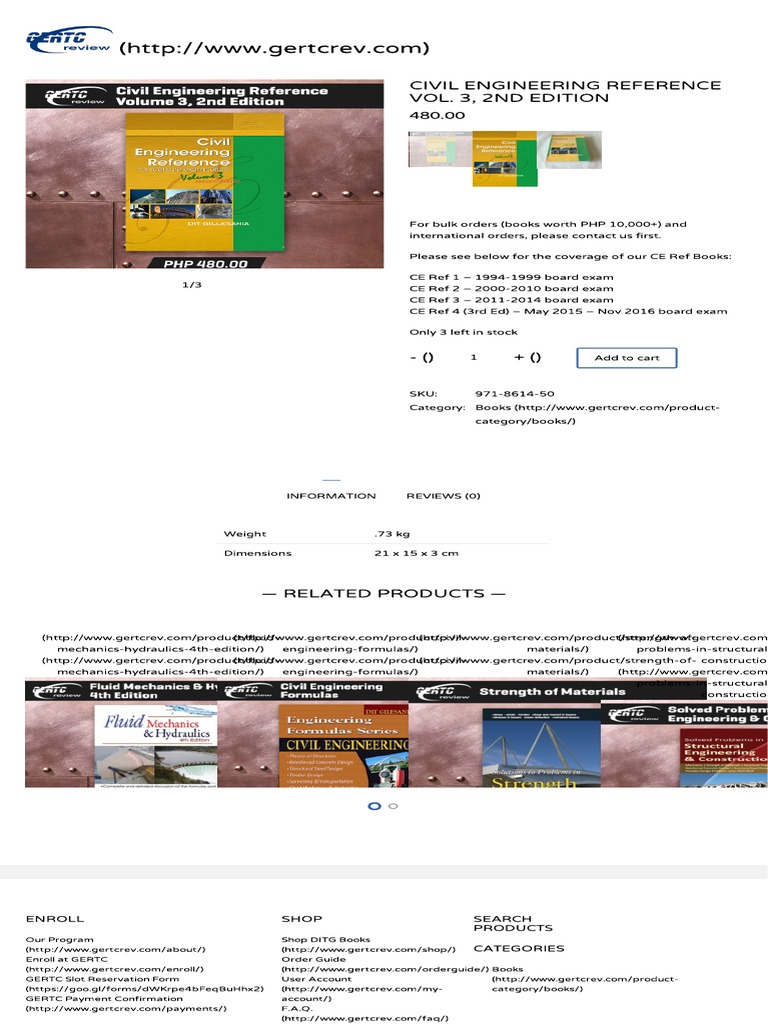 Civil Engineering Reference Vol 3 2nd Edition PDF | PDF