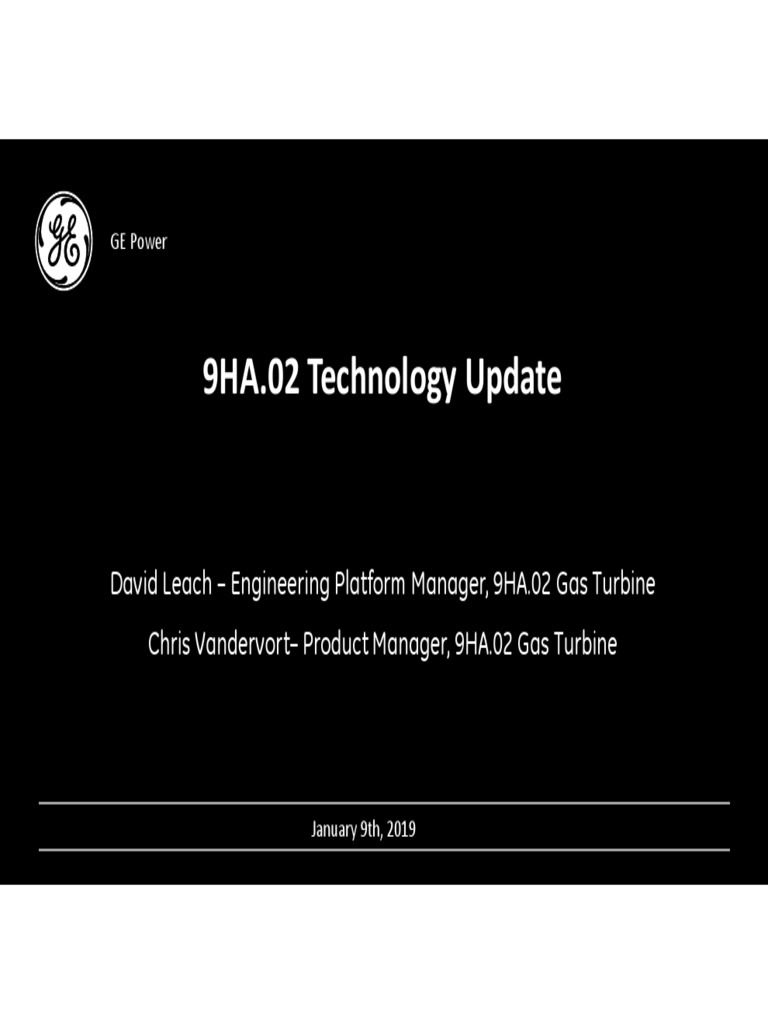 9HA.02 Product Technology January 2019 | PDF