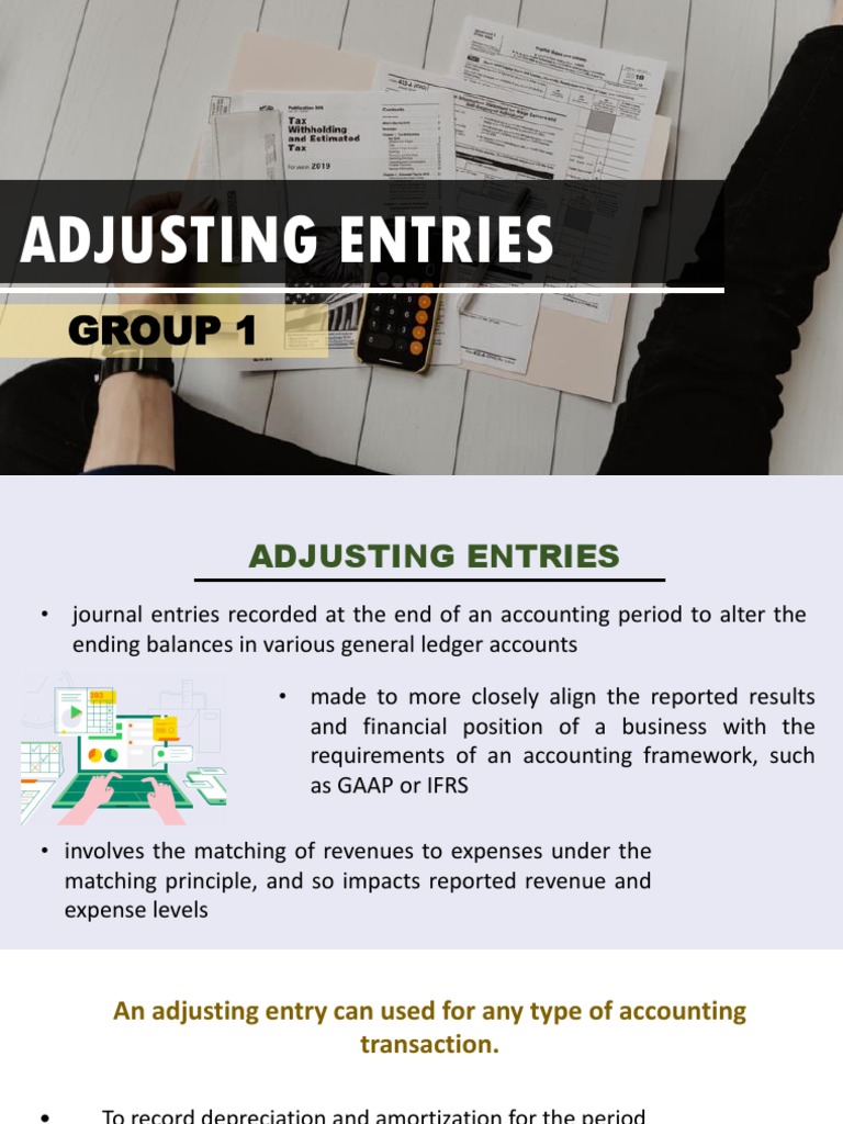 Adjusting Entries Explained | PDF