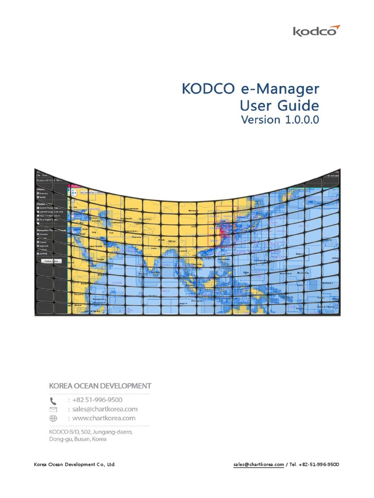 Kodco e-Manager - UserGuide (원본) | PDF
