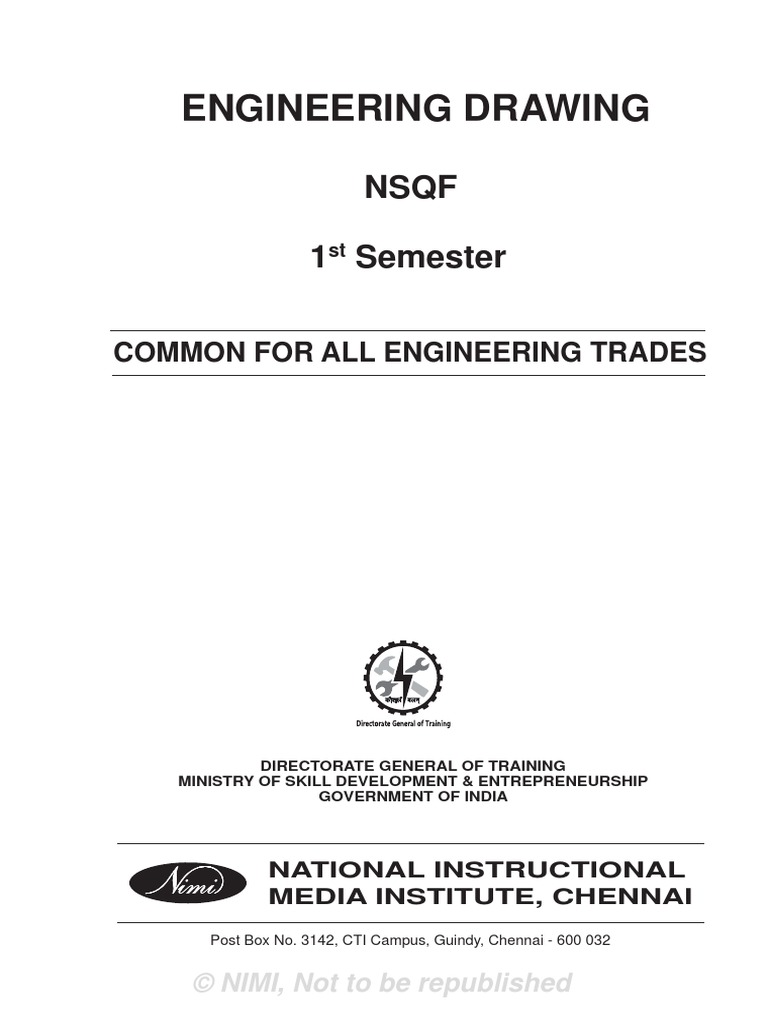 Engineering Drawing 1st Sem Final | PDF