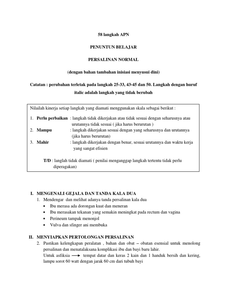 58 Langkah APN | PDF