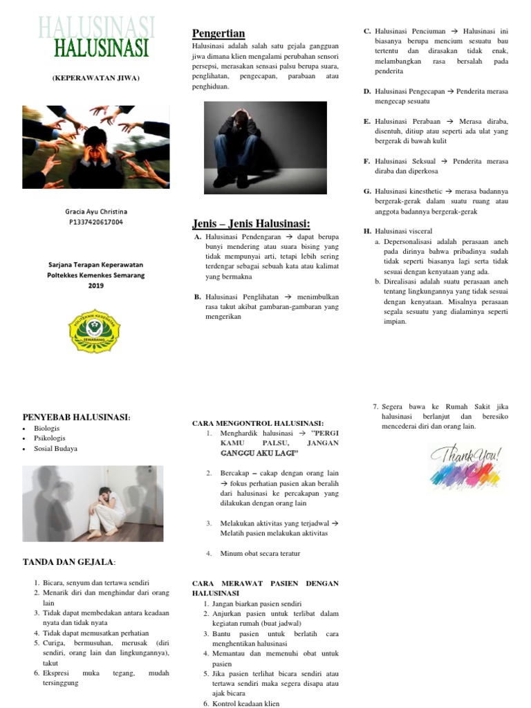 Leaflet Halusinasi | PDF