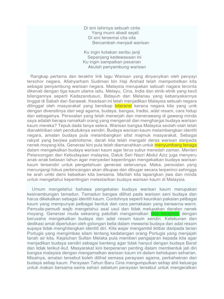 Moral Esei 5 | PDF | Ilmu Sosial | Perjalanan