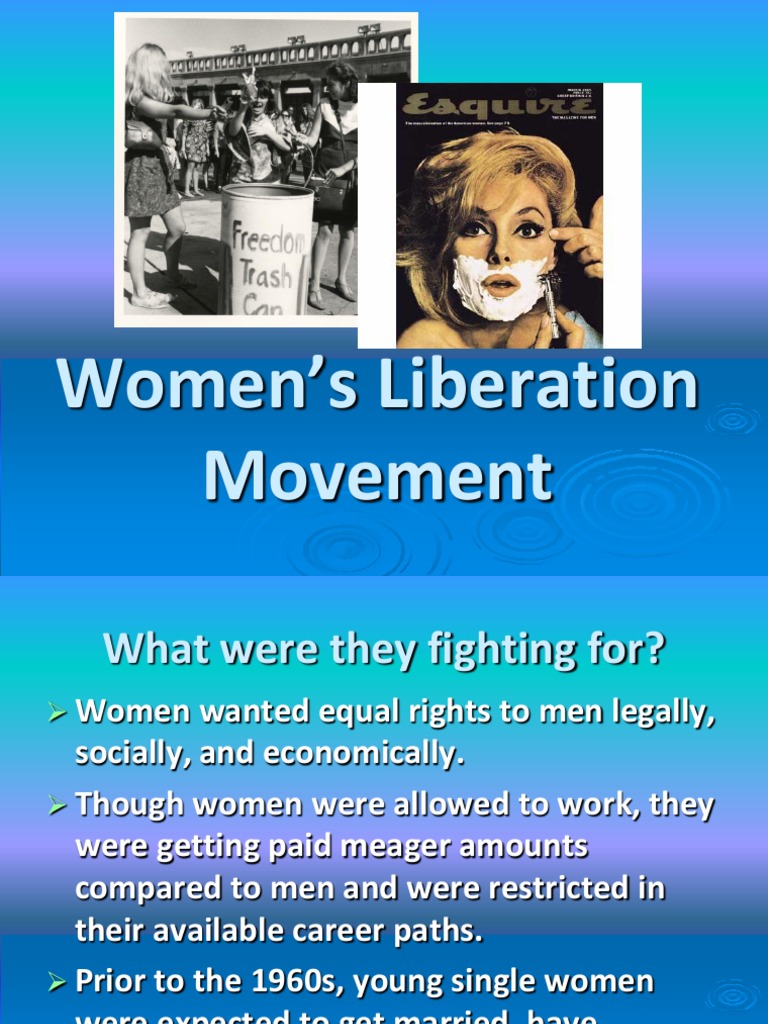 Women's Liberation Movement Overview | PDF | Social Science