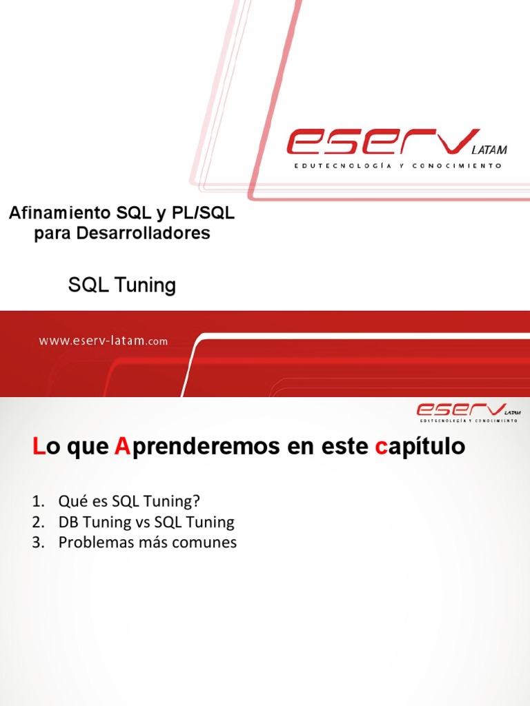 SQL ORACLE Tuning | PDF