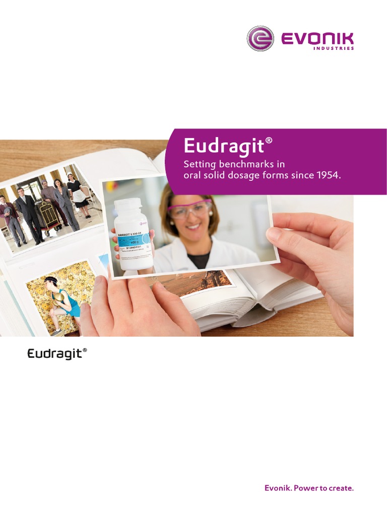 Evonik-Eudragit Brochure PDF | PDF