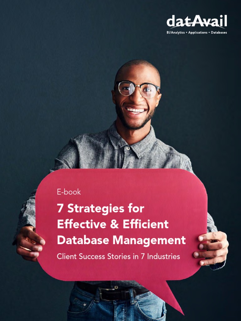 Datavail - EB-Seven Options - Effective - Efficient - Database - Management | PDF