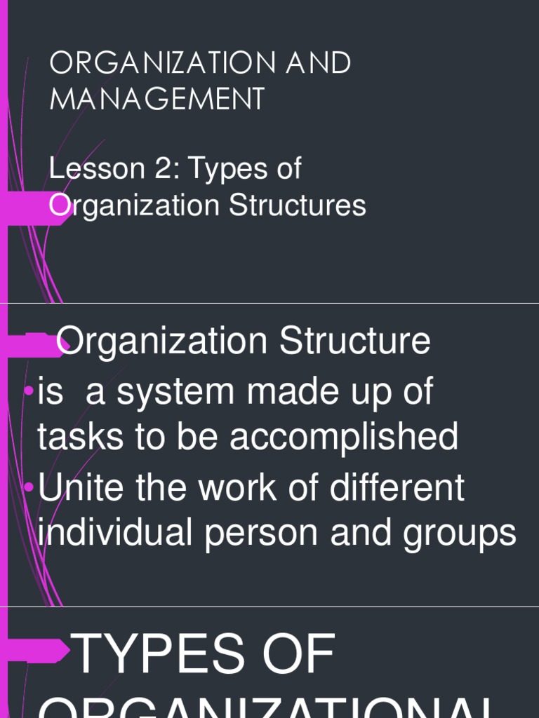 Organizational Structures Guide | PDF | Career & Growth | Finance ...