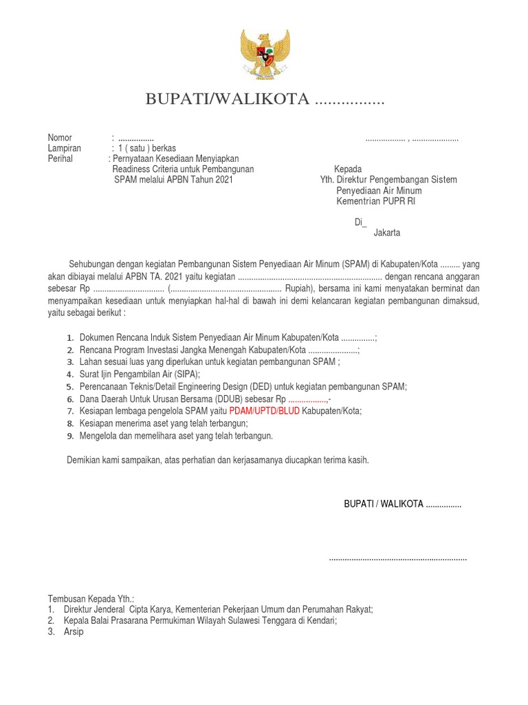 Contoh SURAT MINAT | PDF