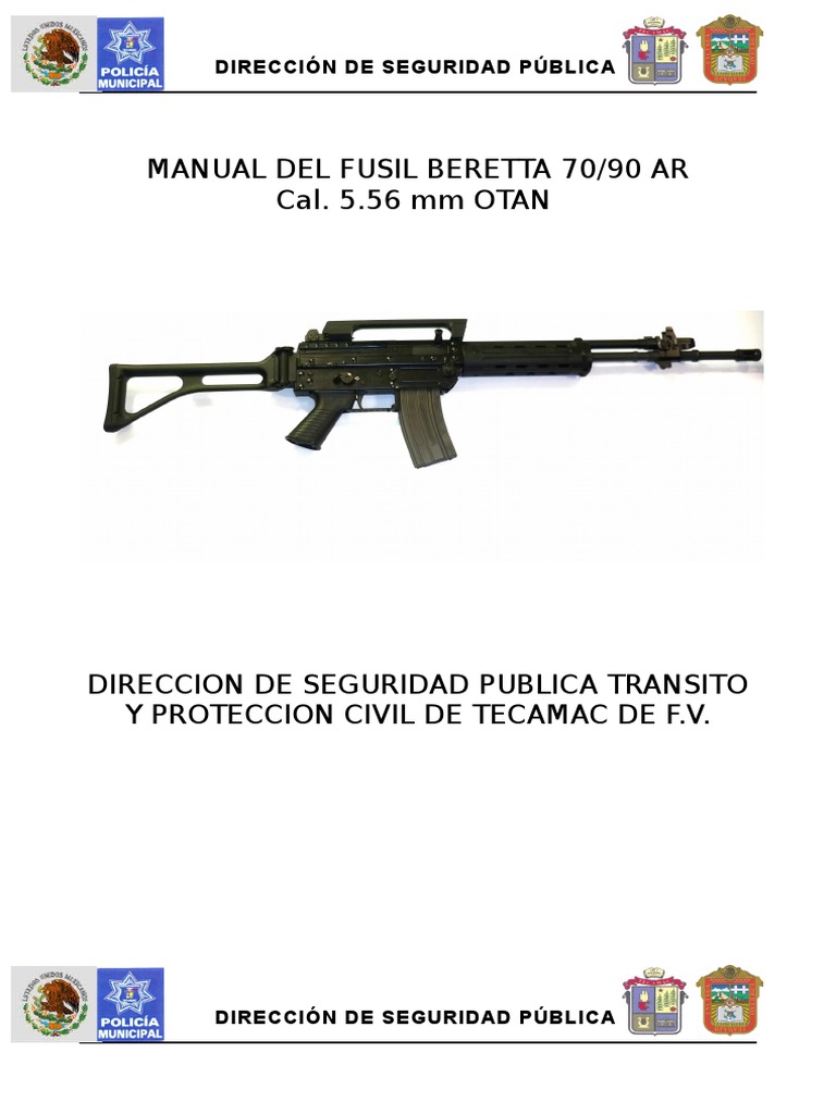 Manual Fusil Beretta 70 - 90 Ar | PDF