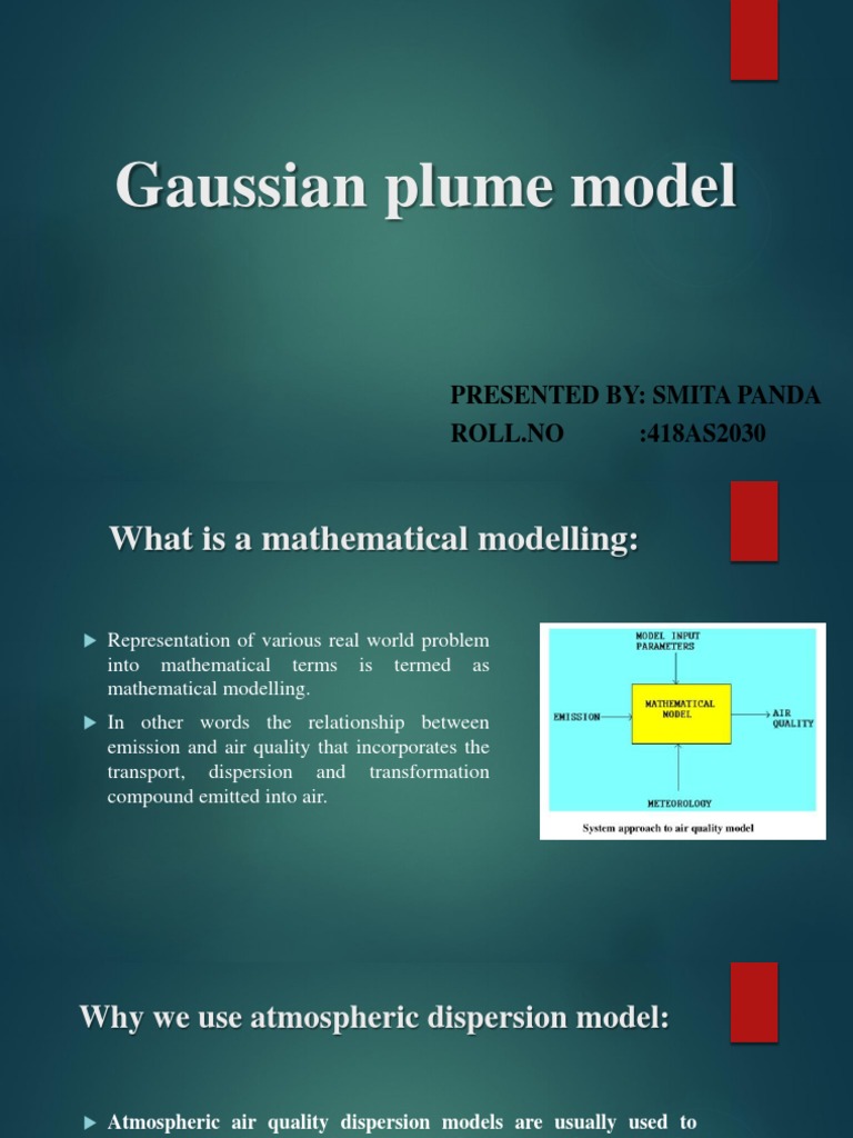 Gaussian Plume Model | PDF