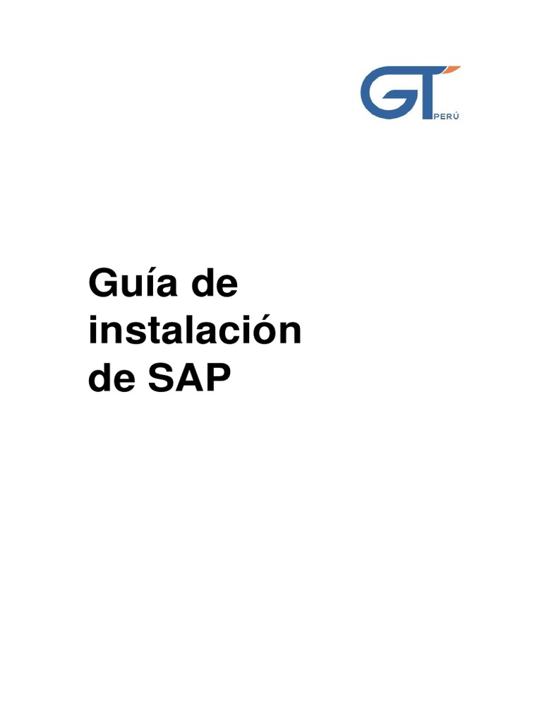 Manual de Instalación SAP GUI | PDF