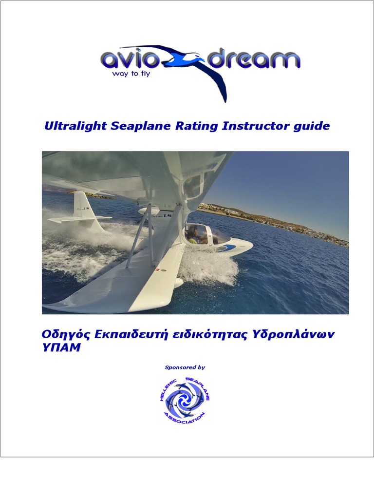 Aviodream Seaplane Rating Instructor Guide | PDF
