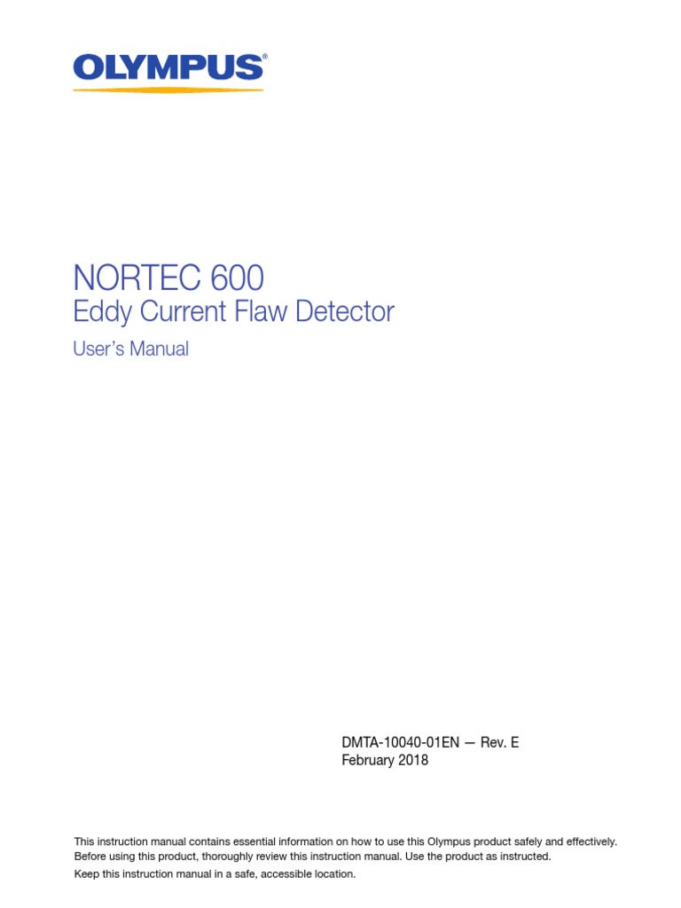 NORTEC - 600 User PDF | PDF