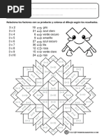 Rompecabezas de Multiplicaciones | PDF