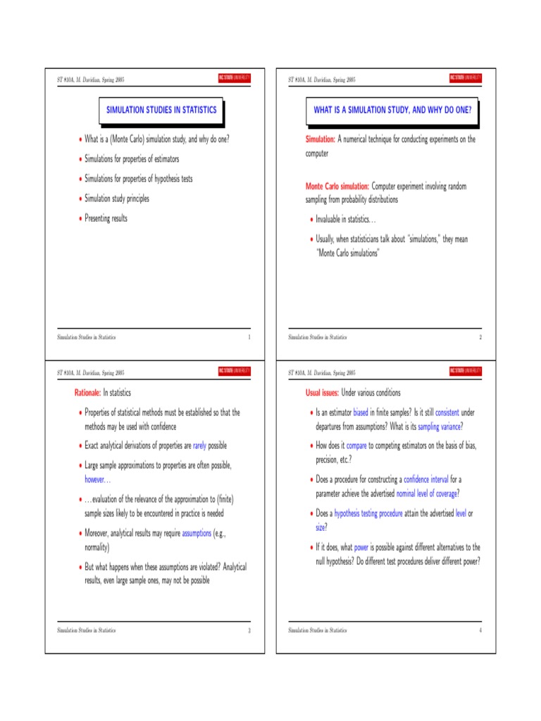 Simulation Handout PDF | PDF | Teaching Methods & Materials | Computers
