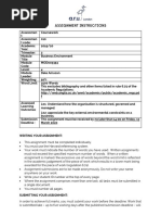 SHRM Assignment - Abulrahman Adnan Thekrallah | PDF | Leadership | Human Resource Management