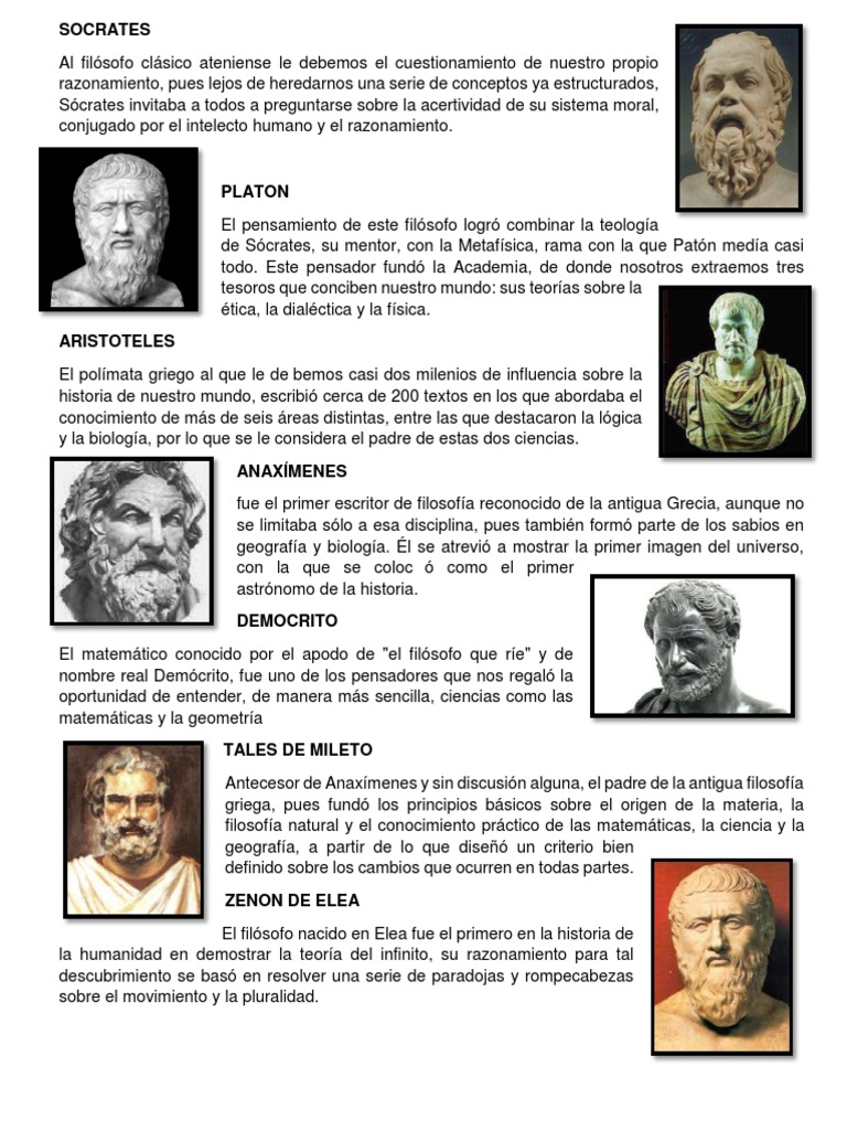 Filosofos Griegos | PDF