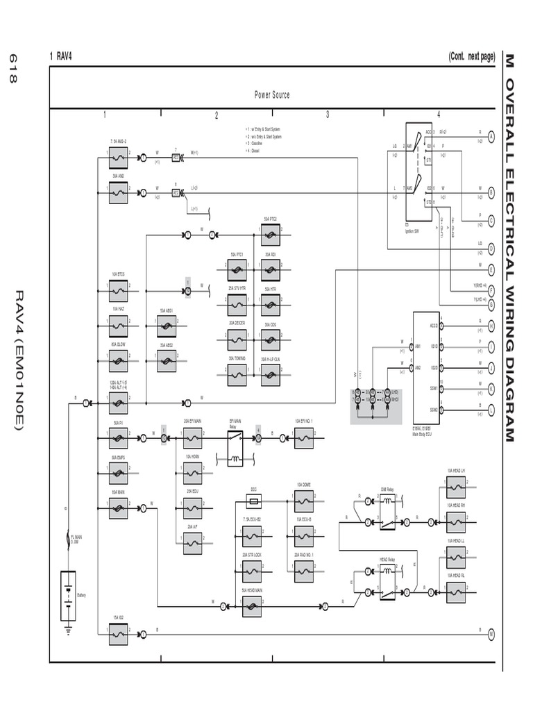 Toyota Rav4 Diagram PDF | PDF