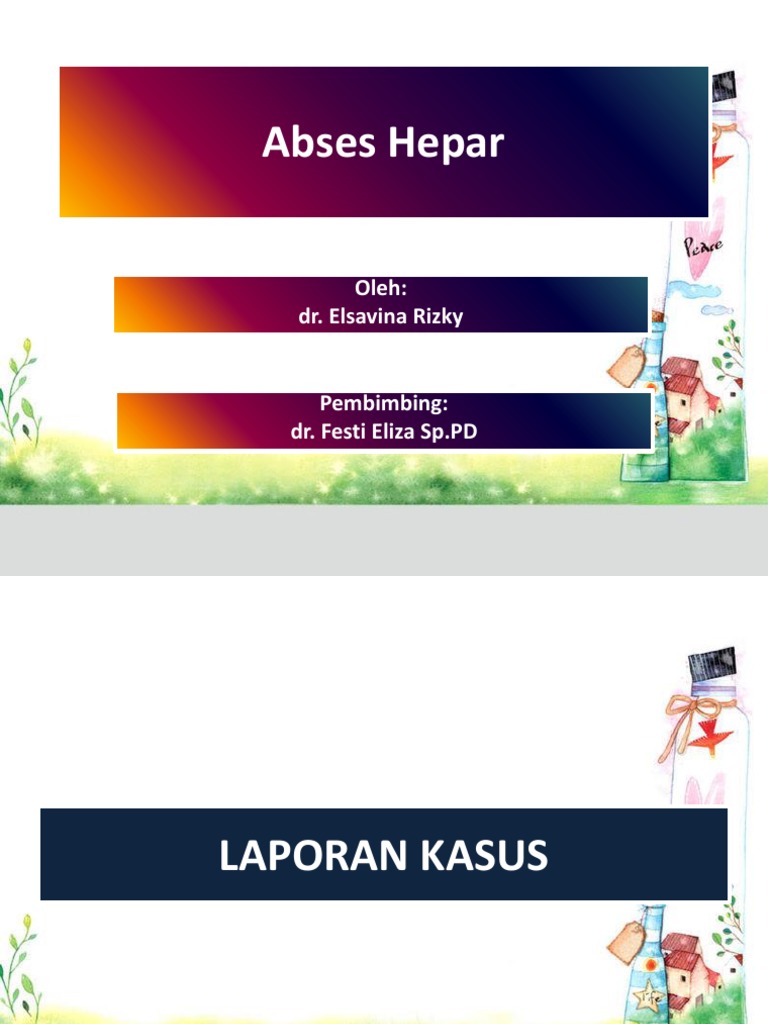 Portofolio Abses Hepar | PDF | Kesehatan Holistik