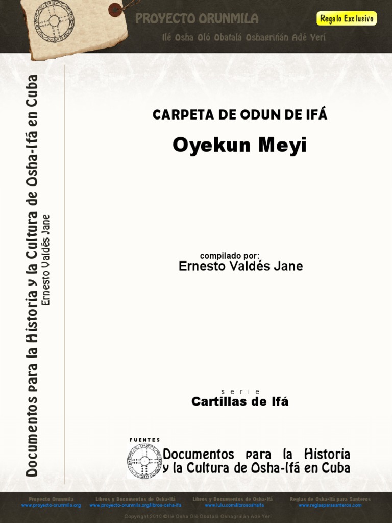 Oyekun Meyi PDF | PDF
