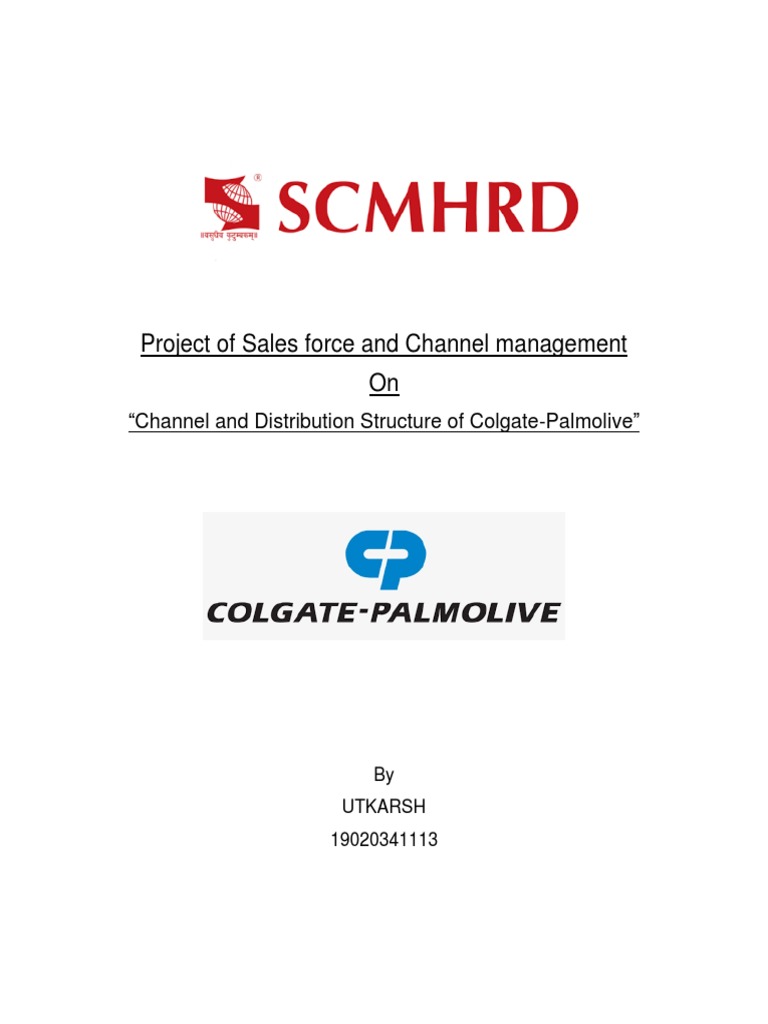 Channel and Distribution Structure of Colgate Palmolive | PDF