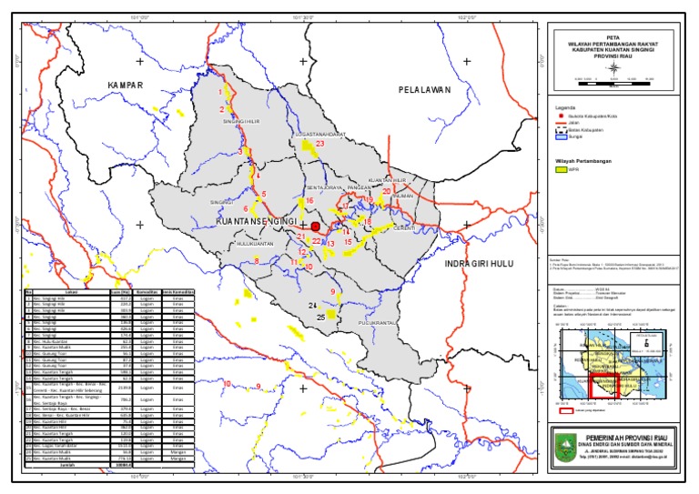 Peta Kuansing WPR | PDF