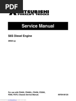 Toyota Forklift Engine 1dz II Model Service Repair Manual | PDF