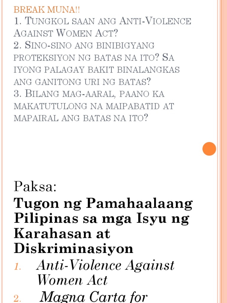 Magna Carta For Women | PDF