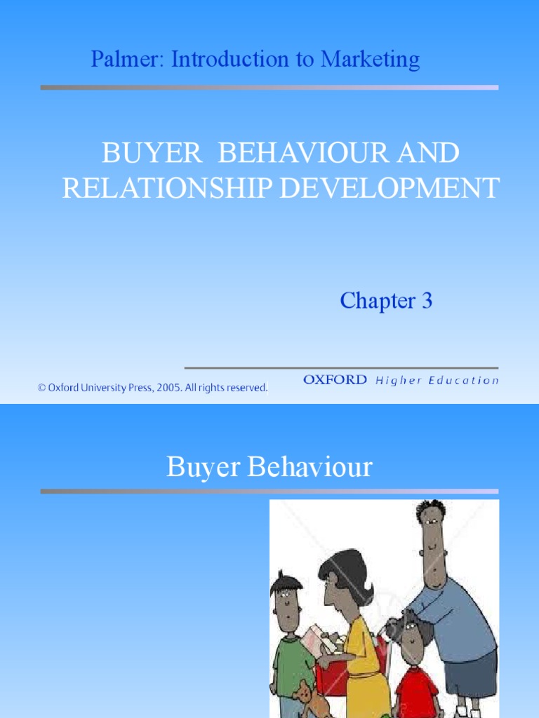 Chap 3-Buyer Behaviour | PDF | Consumer Behaviour | Behavior