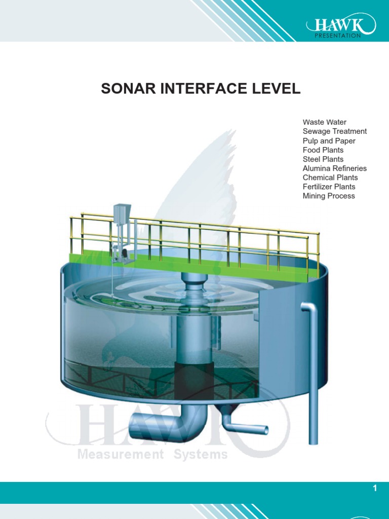 Sonar Interface Level Pdf Sonar Sewage Treatment