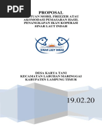 Proposal - Kampung Nelayan Merah Putih | PDF