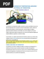 15 Sensor de Temperatura TMP36 | PDF | Sensor | C