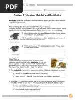 Beaks of Finches Lab Activity Guide | PDF | Ecological Niche | Birds