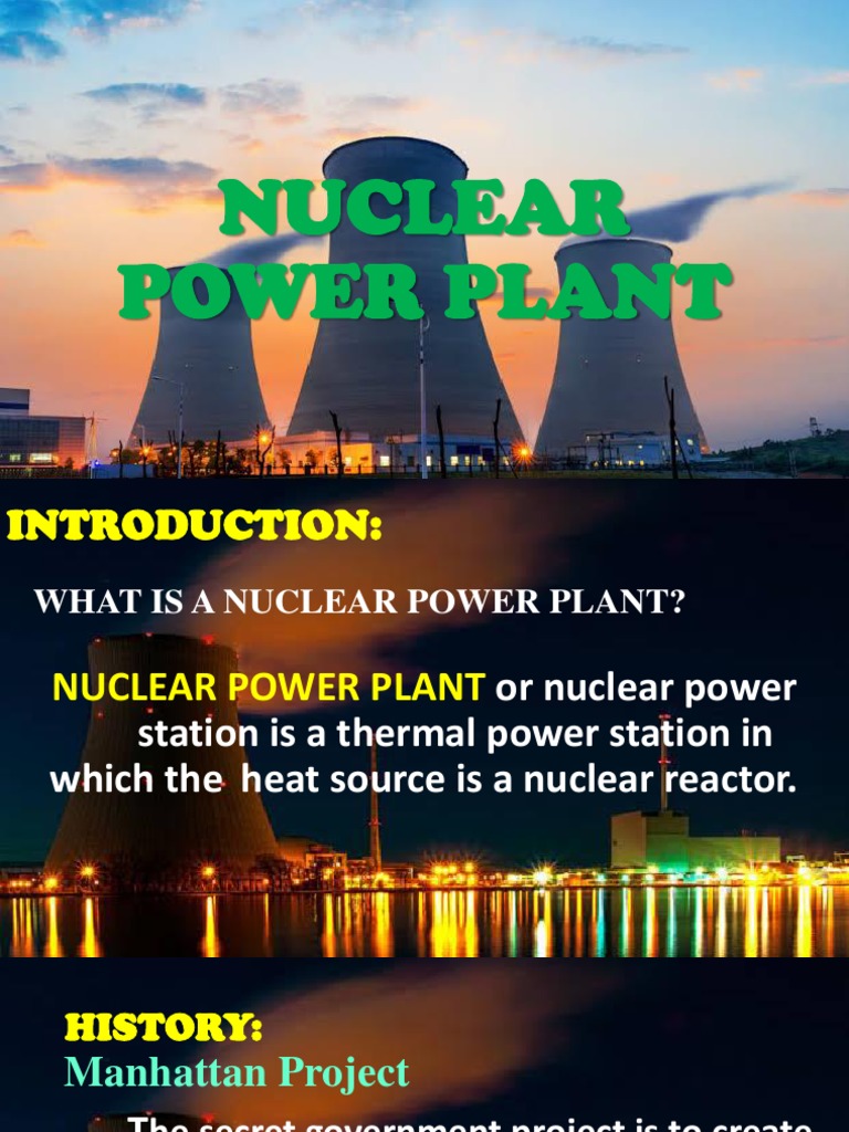 Nuclear Power Plant | PDF | Nuclear Power | Nuclear Reactor