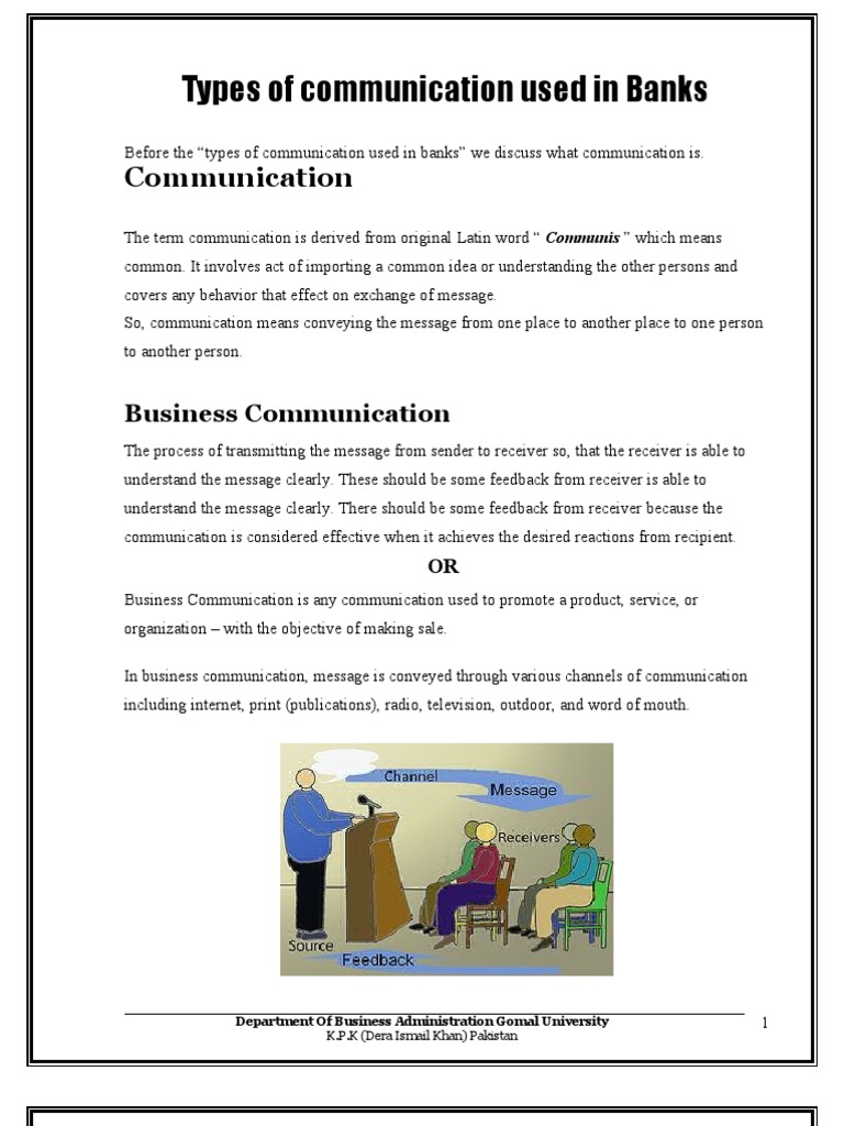 Types of Business Communication | PDF | Hierarchy | Communication