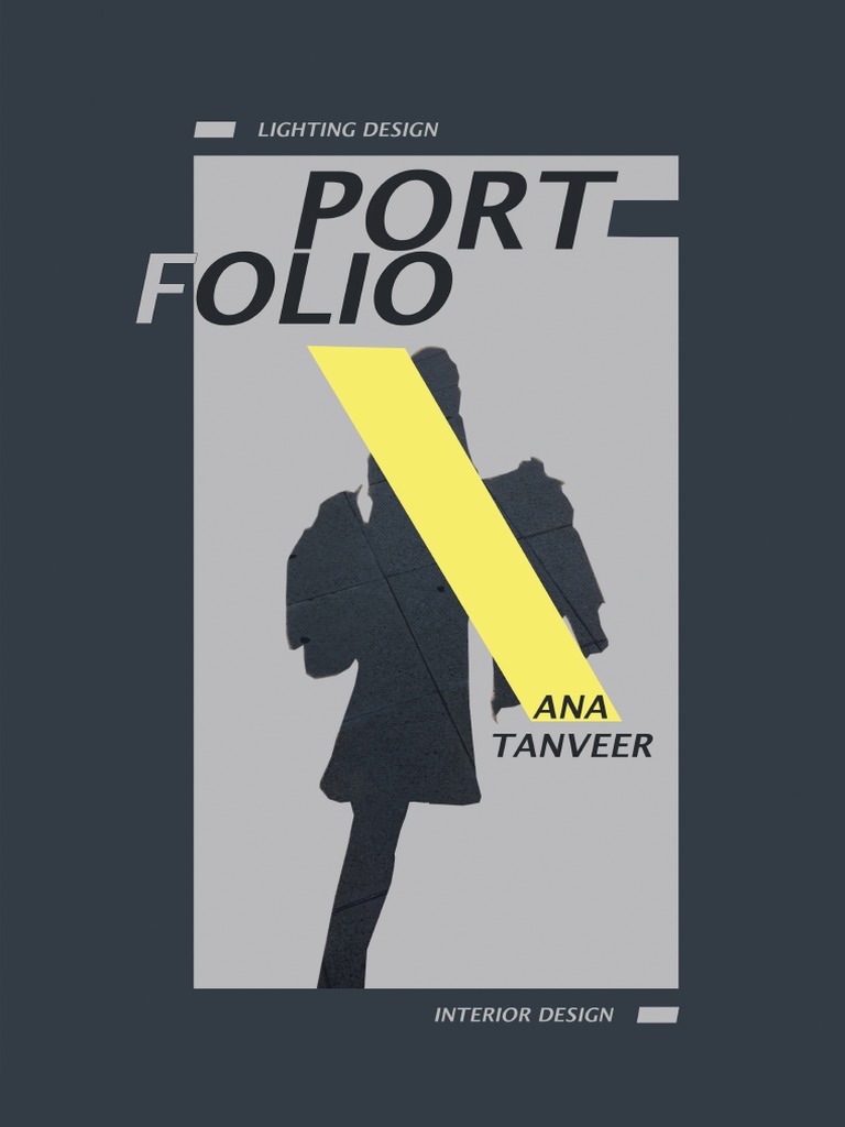 Lighting & Interior Design Portfolio - Ana Tanveer | PDF