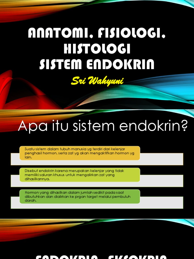 Anfis Sistem Endokrin | PDF