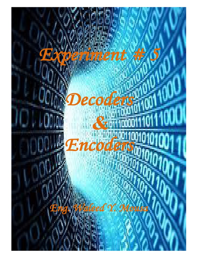 Decoders And Encoders Pdf Binary Coded Decimal Electronics 