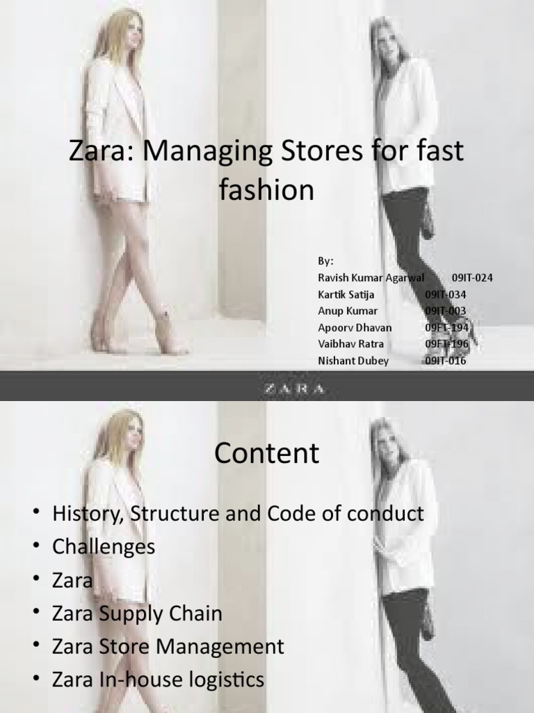Zara: Managing Stores For Fast Fashion | PDF | Inventory | Logistics