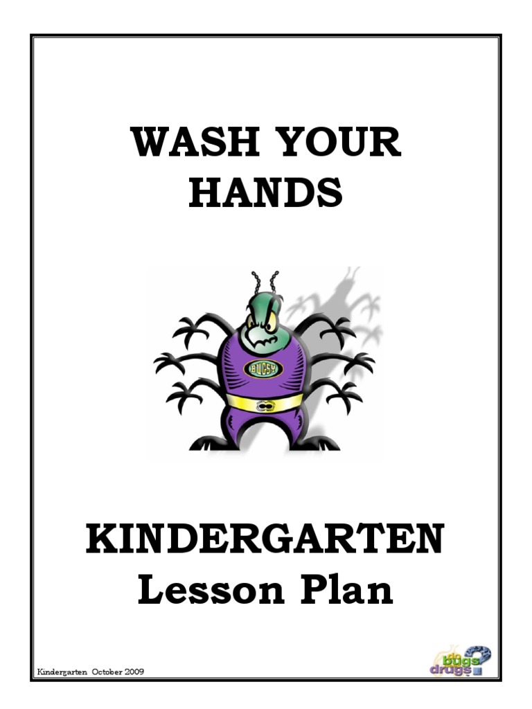 Kindergarten Lesson Plan | PDF | Hand Washing | Hygiene
