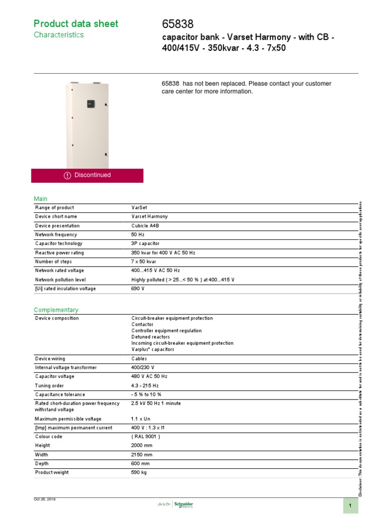 MSDS Varset | PDF | Capacitor | Alternating Current